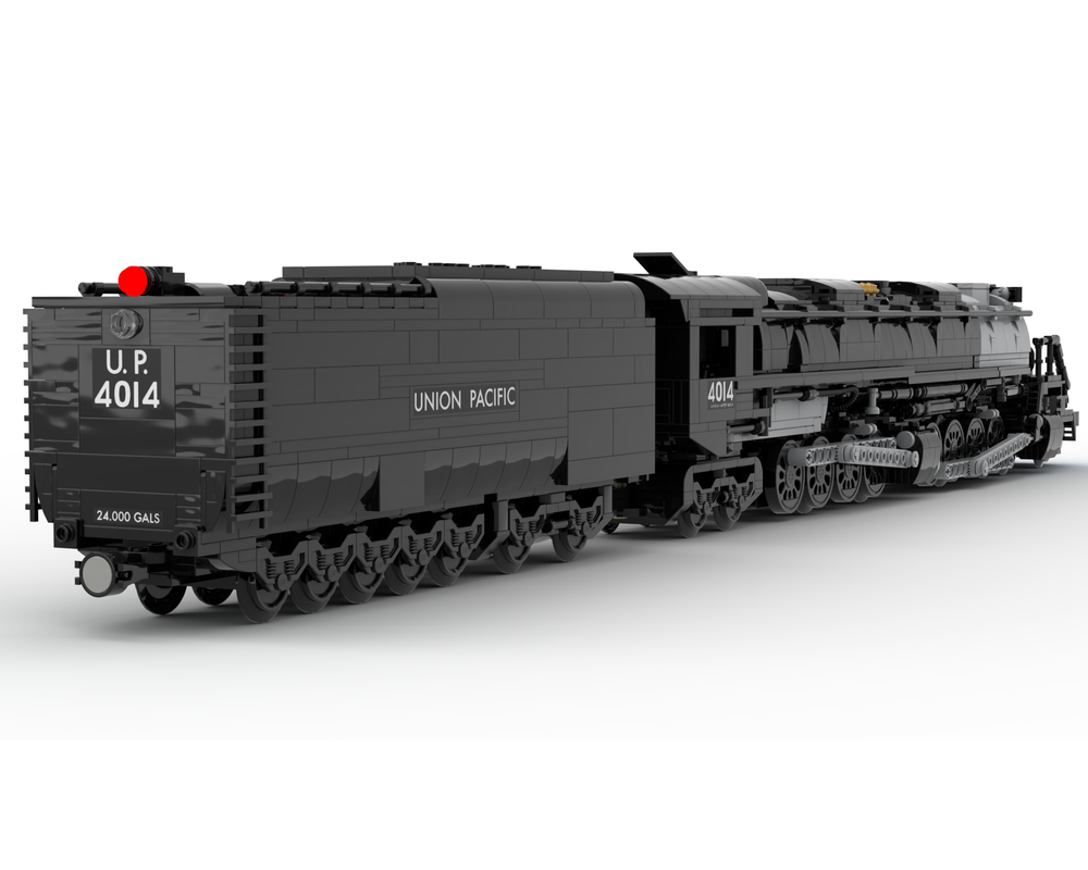 LEGO MOC 1:48 Union Pacific 4014 Big Boy 4-8-8-4 (Power Functions) by ...