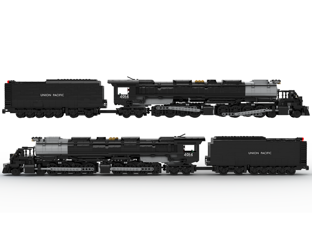 LEGO MOC 1:48 Union Pacific 4014 Big Boy 4-8-8-4 (Power Functions) by ...
