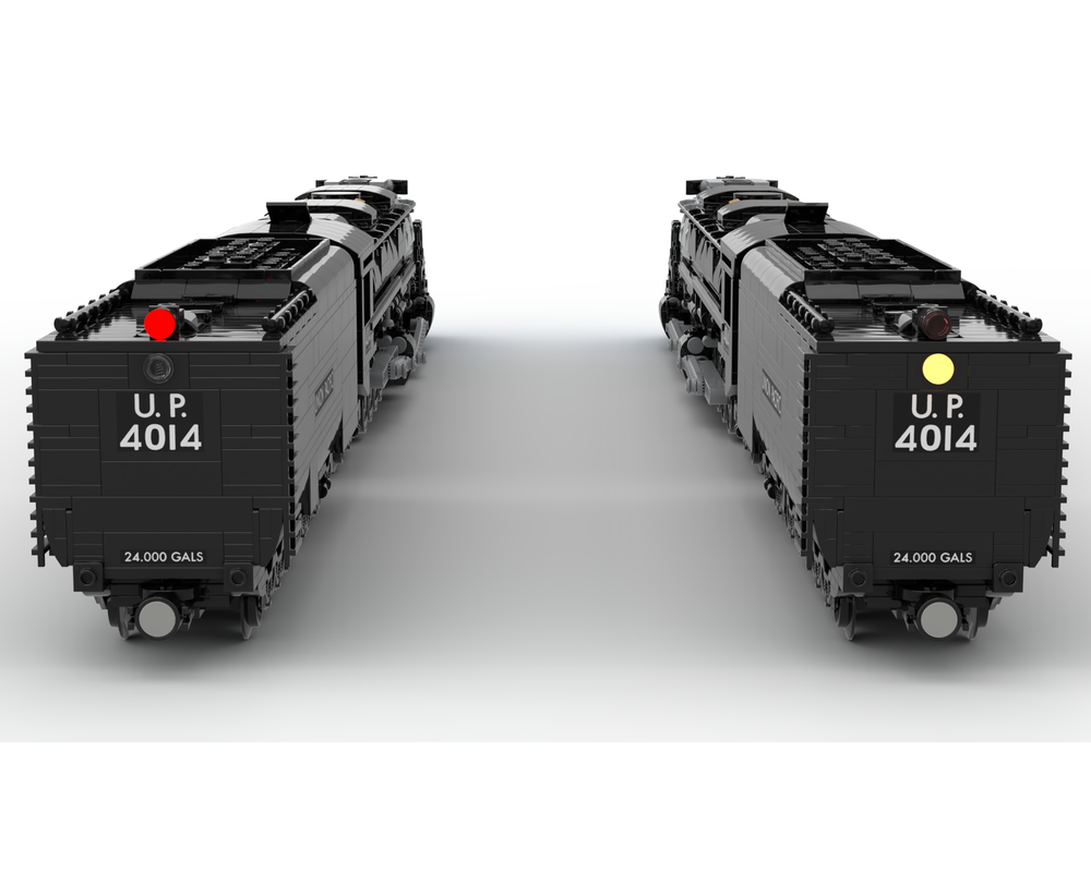 LEGO MOC 1:48 Union Pacific 4014 Big Boy 4-8-8-4 (Power Functions) by ...