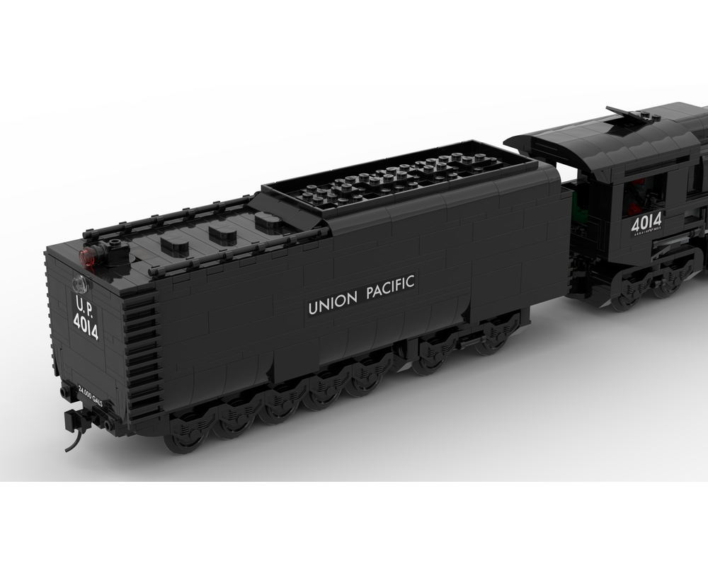 LEGO MOC 1:48 Union Pacific 4014 Big Boy 4-8-8-4 (Power Functions) by ...