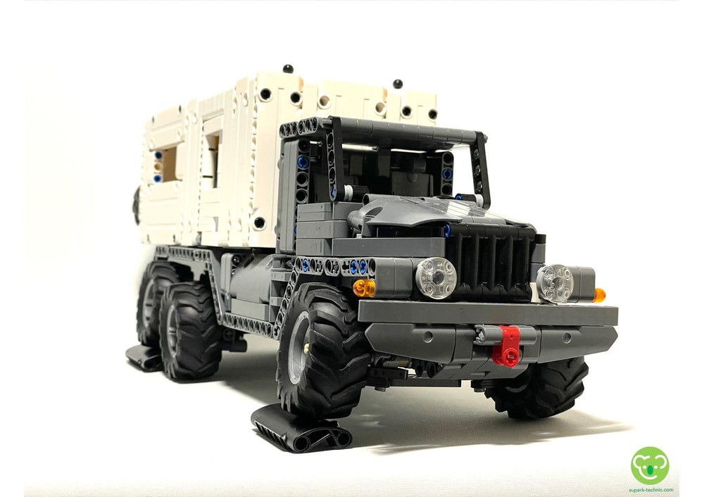 Lego Moc 6x6 Expedition Truck With Buwizz By Superkoala Rebrickable