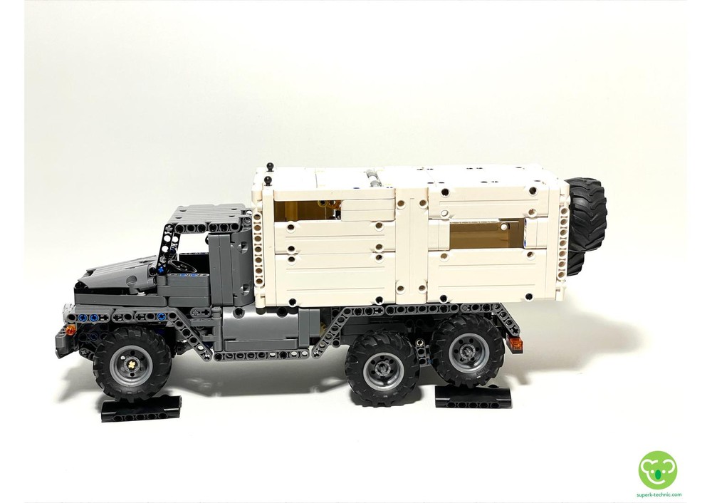 Lego Moc 6x6 Expedition Truck With Buwizz By Superkoala Rebrickable