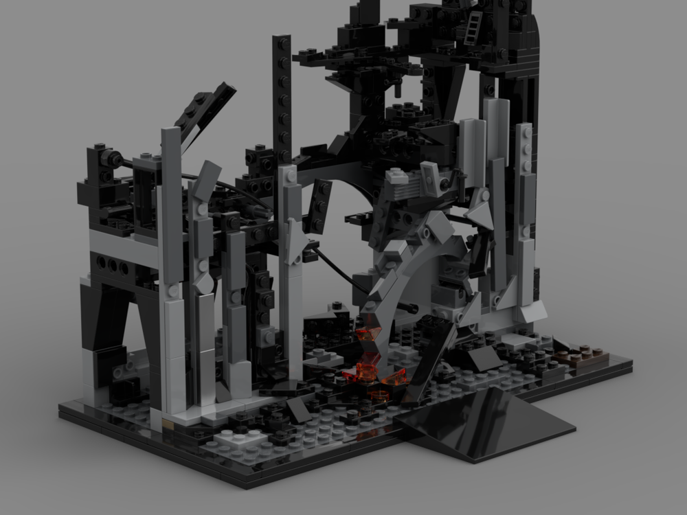 LEGO MOC Terminator 2 Hunter Killer Battlefield by CreationCaravan ...