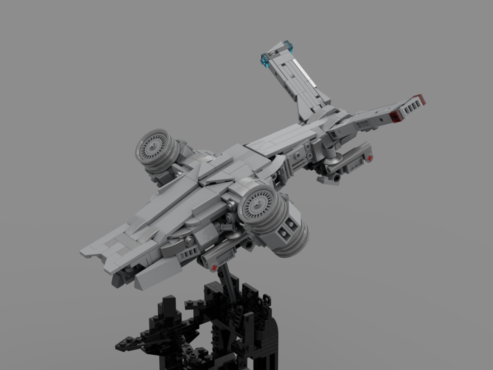 LEGO MOC Terminator 2 Hunter Killer Battlefield by CreationCaravan ...