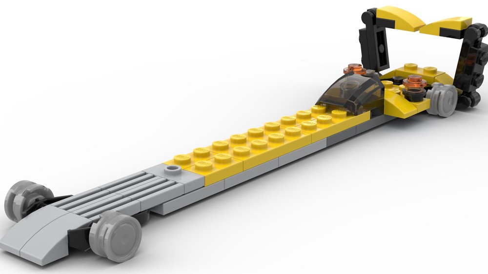LEGO MOC 31014 Drag Racer V4 by Dujk | Rebrickable - Build with LEGO