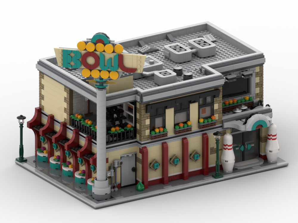 LEGO MOC Bowling Suites by Legofan21 | Rebrickable - Build with LEGO