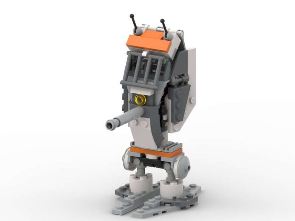 LEGO MOC All-Terrain Armoured Infantry Turret (212th) by TheEvilCactus ...