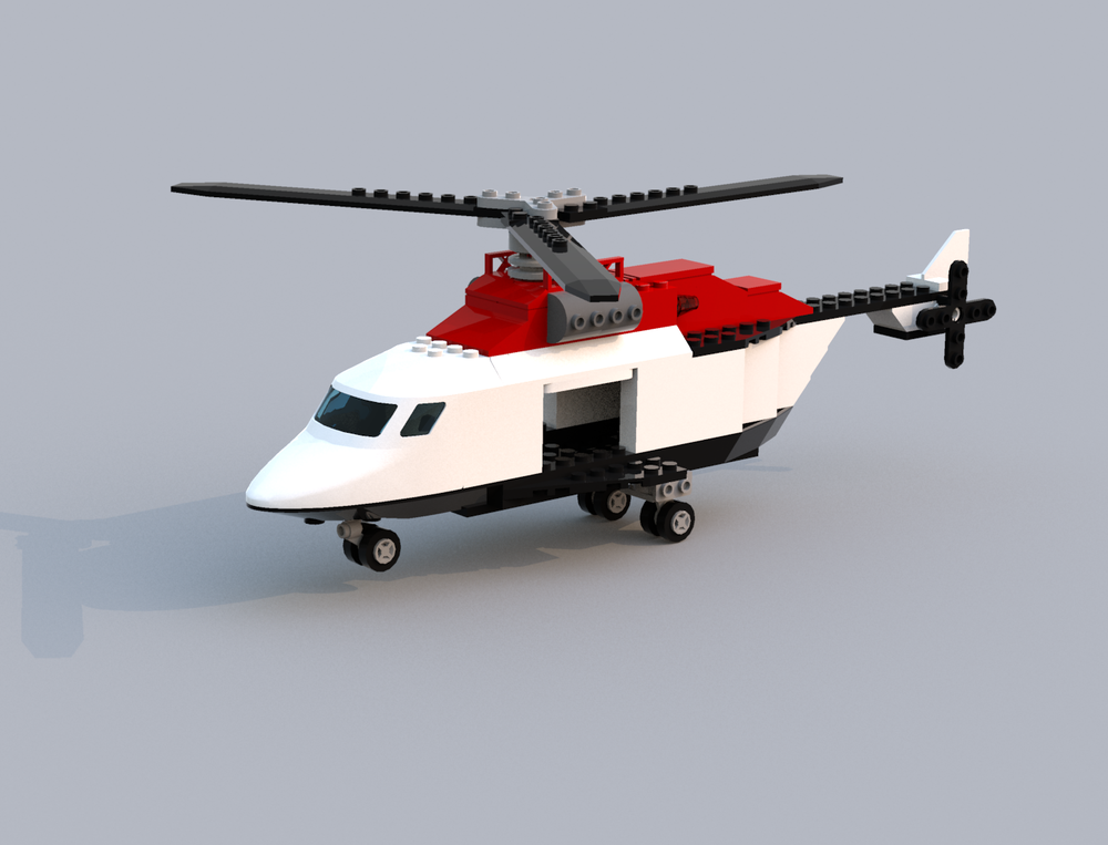 LEGO MOC Helicopter by cokicat | Rebrickable - Build with LEGO