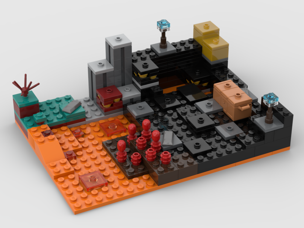 LEGO MOC The Open Bastion by taboodorito | Rebrickable - Build with LEGO