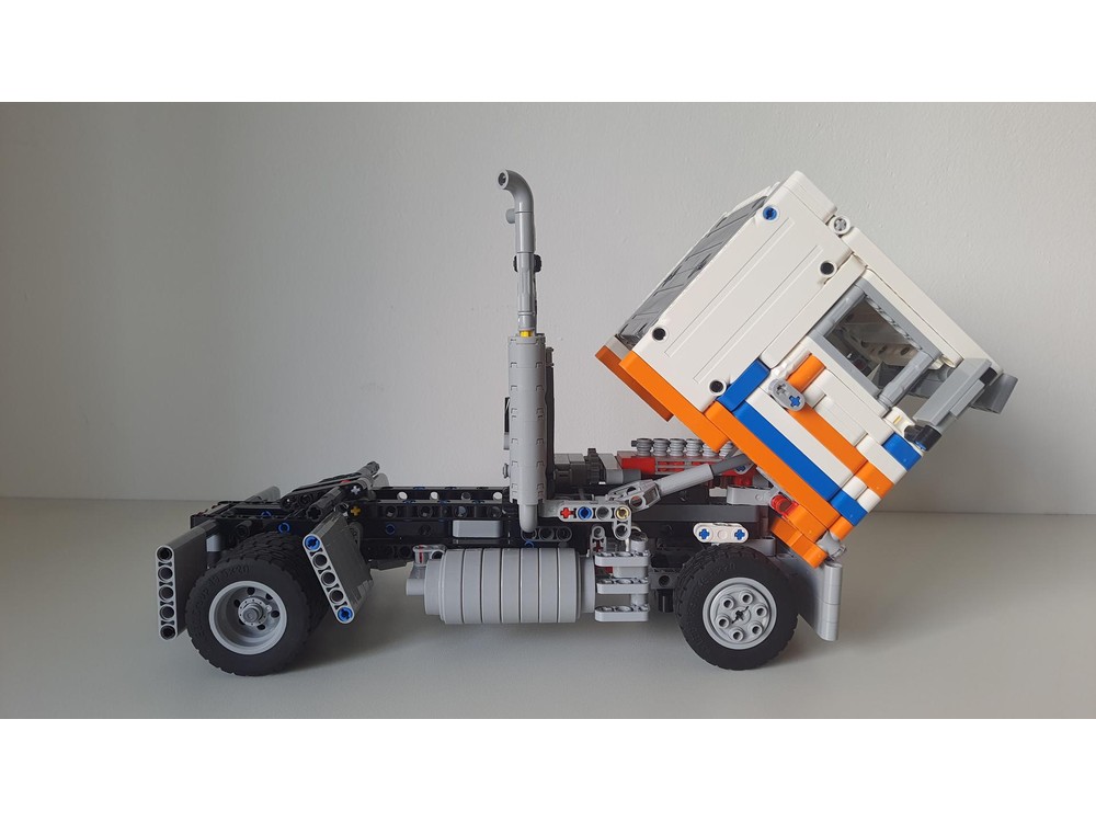 Lego Moc 42128 Freightliner Flb B Model Without Trailer By Oficina