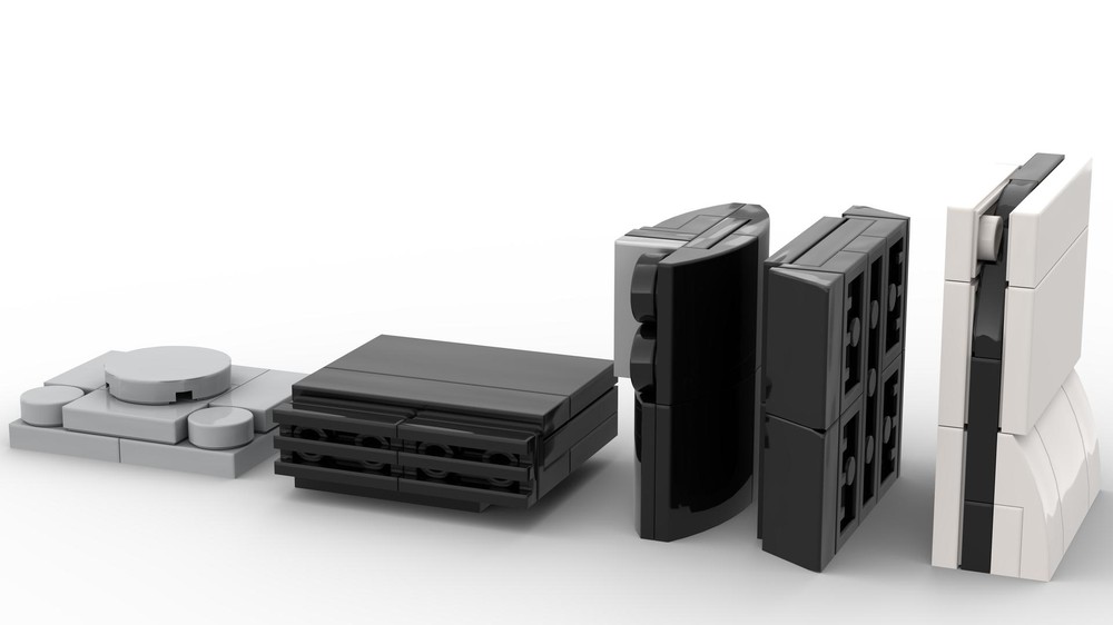 LEGO MOC Playstation family by Dujk | Rebrickable - Build with LEGO