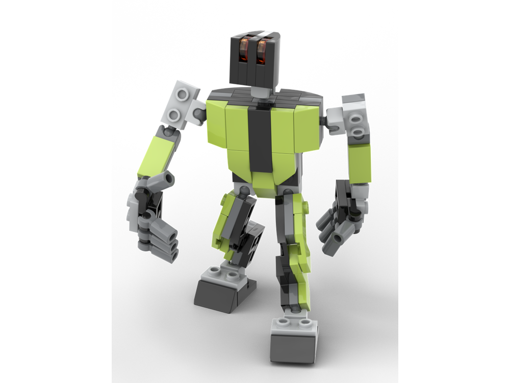 Lego Moc Humanoid Robot Rh S 1 By Graeymaelkyn Rebrickable Build