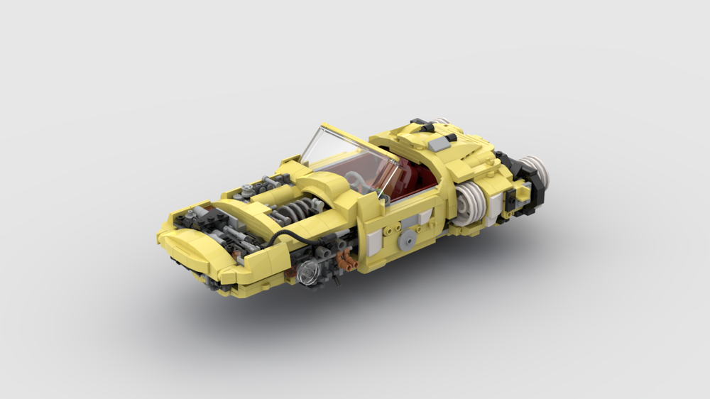 LEGO MOC 10271-1 Landspeeder by T.Bus | Rebrickable - Build with LEGO