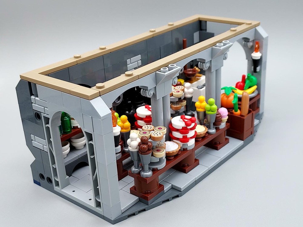 LEGO MOC Hogwarts Kitchen by TrevorToad | Rebrickable - Build with LEGO