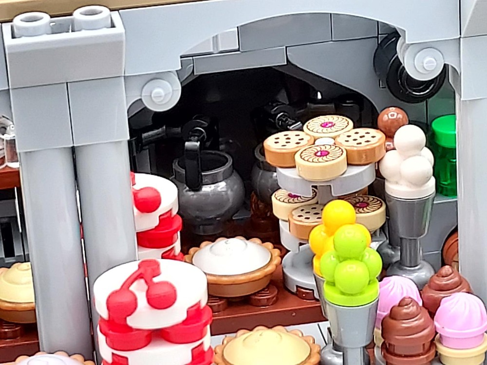 LEGO MOC Hogwarts Kitchen by TrevorToad | Rebrickable - Build with LEGO