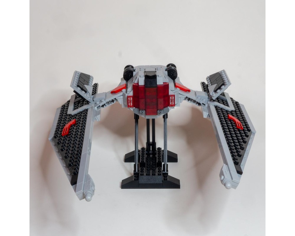 Lego Moc Sith Tie Interceptor By Lswfiend Rebrickable Build With Lego