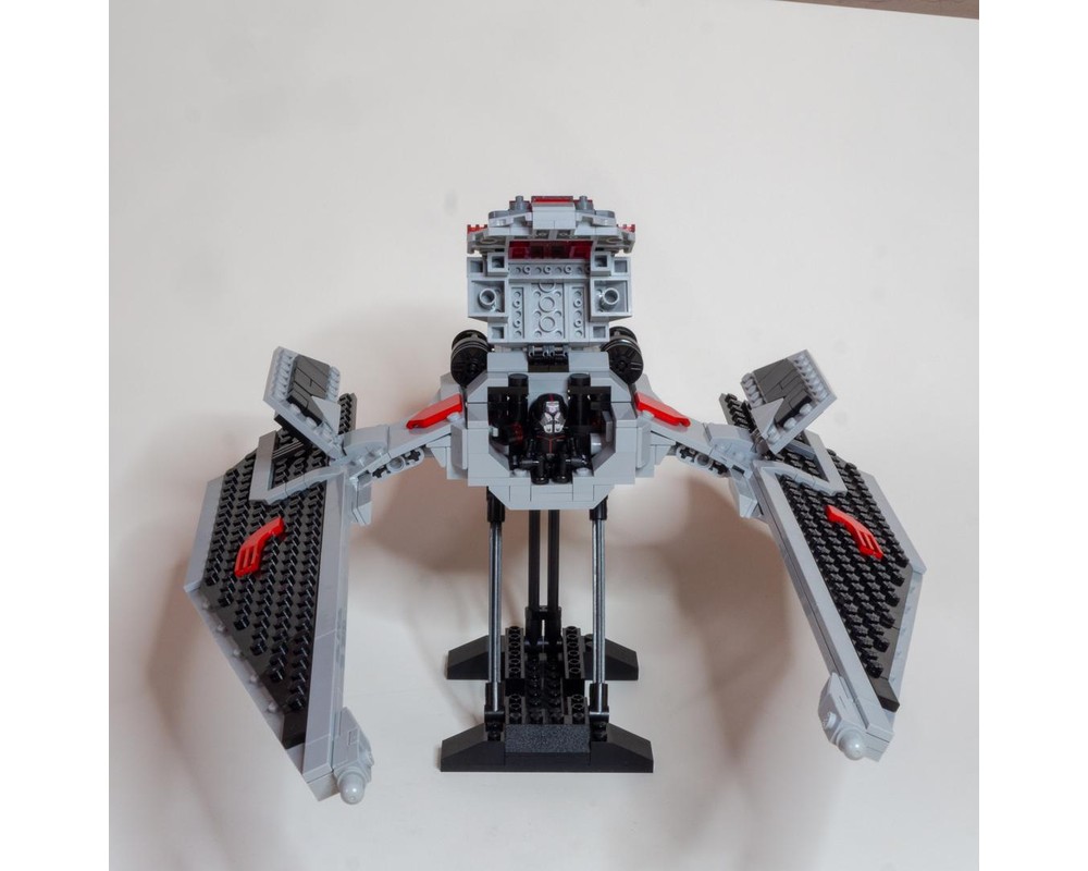 Lego Moc Sith Tie Interceptor By Lswfiend Rebrickable Build With Lego