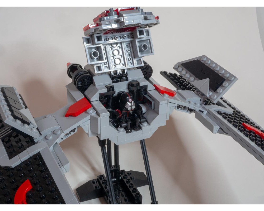 Lego Moc Sith Tie Interceptor By Lswfiend Rebrickable Build With Lego
