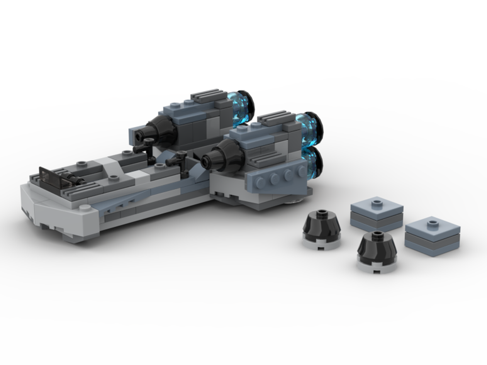 LEGO MOC Imperial Cargo Speeder by Dr.Brickler | Rebrickable - Build ...