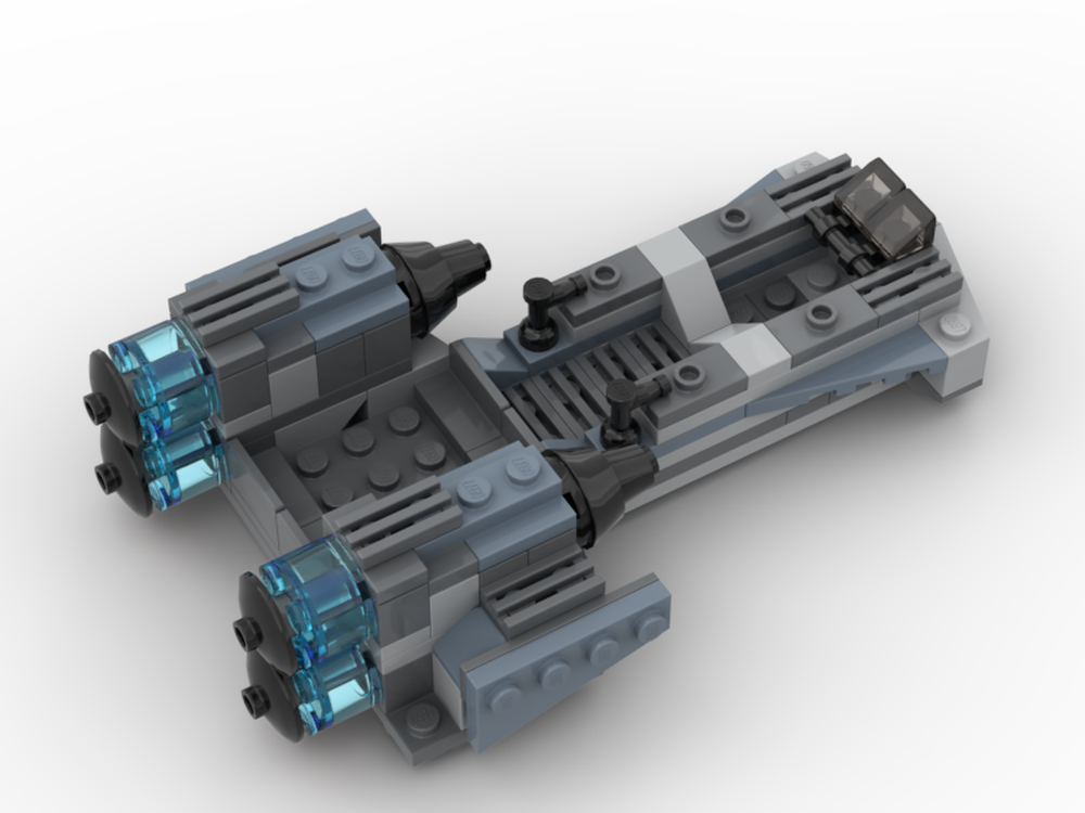 Lego Moc Imperial Cargo Speeder By Drbrickler Rebrickable Build