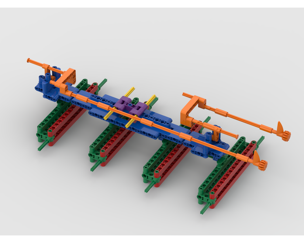 LEGO MOC Multi-Axle Steering Concept by NEM0 | Rebrickable - Build with ...