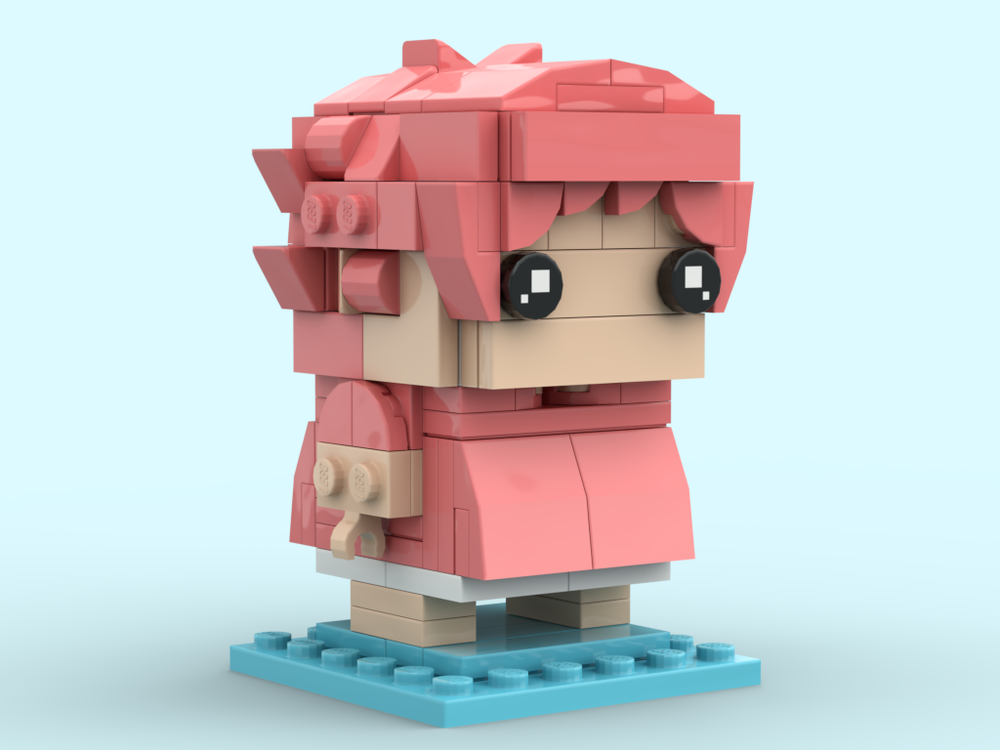 LEGO MOC Ponyo & Sosuke - Studio Ghibli BrickHeadz by NinjaChips20 ...