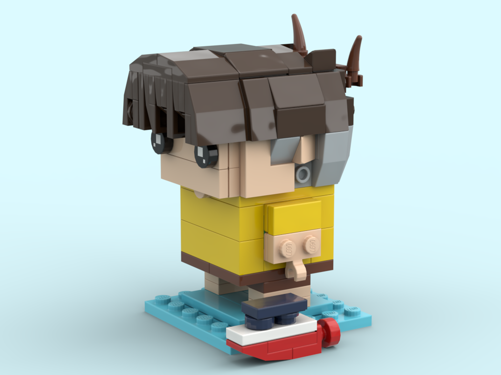 LEGO MOC Ponyo & Sosuke - Studio Ghibli BrickHeadz by NinjaChips20 ...
