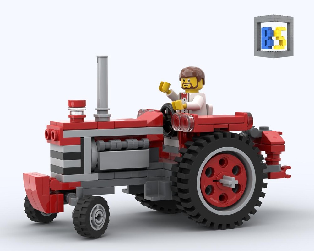 LEGO MOC MASSEY - FERGUSON 1150 Tractor by BrickScheme | Rebrickable ...