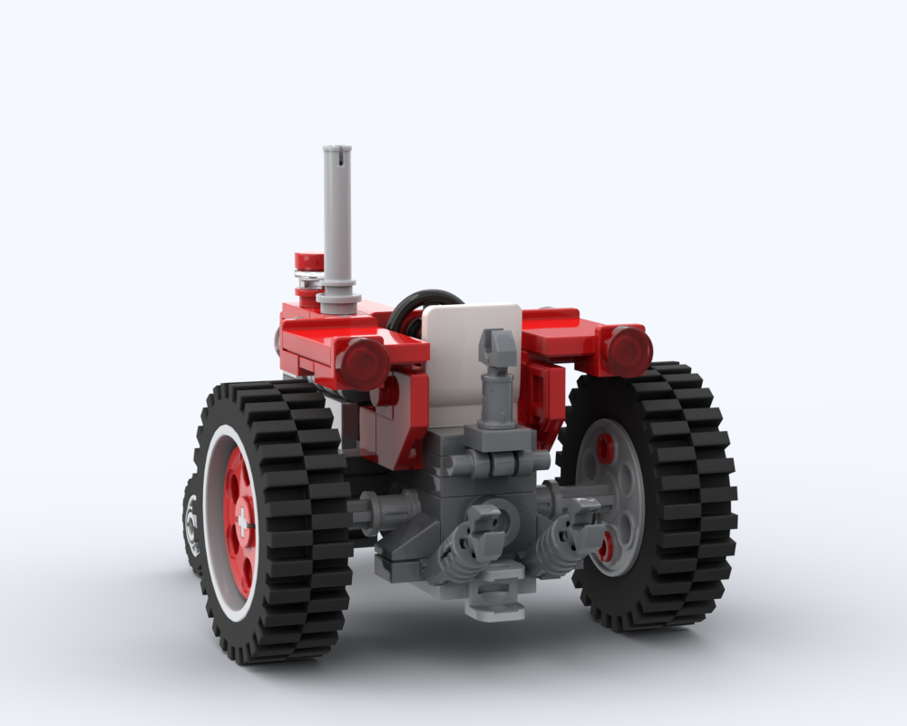 Lego Moc Massey Ferguson 1150 Tractor By Brickscheme Rebrickable