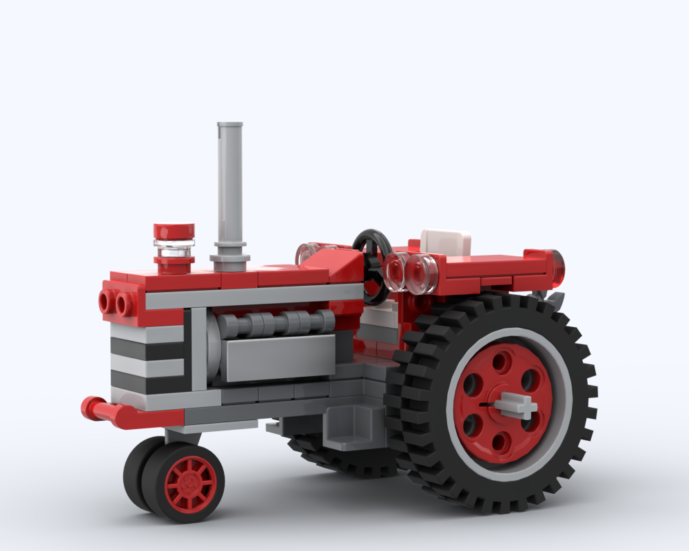 LEGO MOC MASSEY - FERGUSON 1150 Tractor by BrickScheme | Rebrickable ...