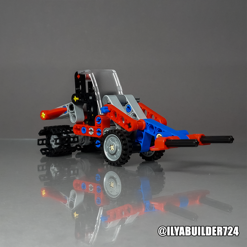 LEGO MOC 42148 Wheel loader by ilyabuilder724 | Rebrickable - Build ...