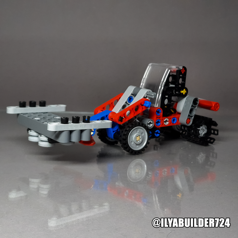LEGO MOC 42148 Wheel loader by ilyabuilder724 | Rebrickable - Build ...
