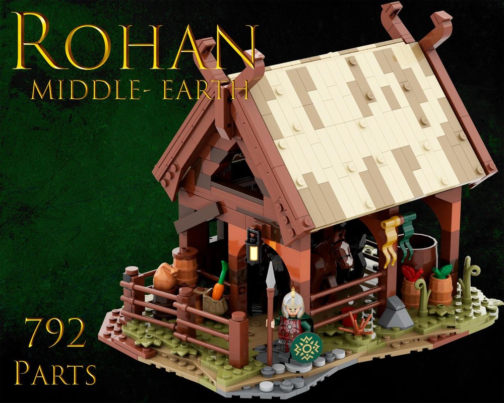 LEGO MOC Rohan Stable by Legat_Of_Legion | Rebrickable - Build with LEGO