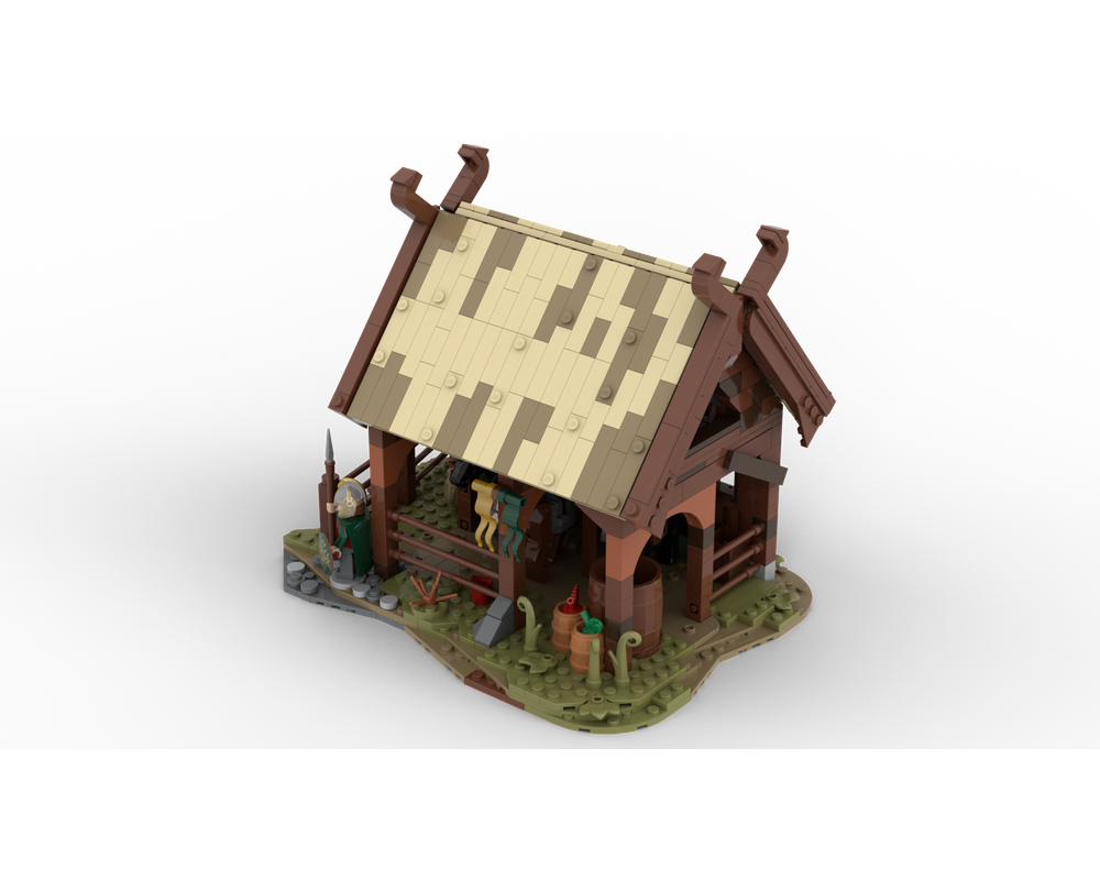 LEGO MOC Rohan Stable by Legat_Of_Legion | Rebrickable - Build with LEGO