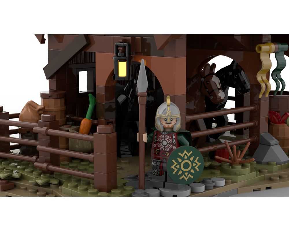 LEGO MOC Rohan Stable by Legat_Of_Legion | Rebrickable - Build with LEGO
