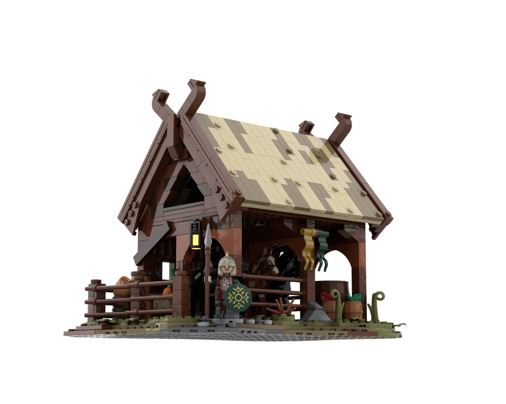 LEGO MOC Rohan Stable by Legat_Of_Legion | Rebrickable - Build with LEGO