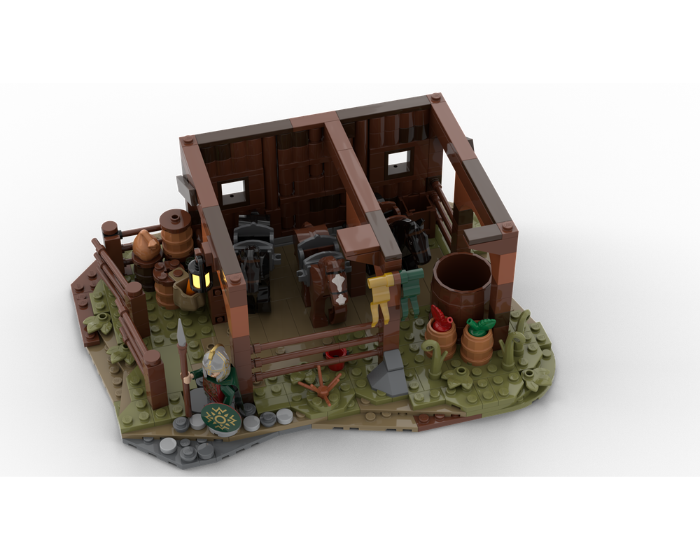LEGO MOC Rohan Stable by Legat_Of_Legion | Rebrickable - Build with LEGO