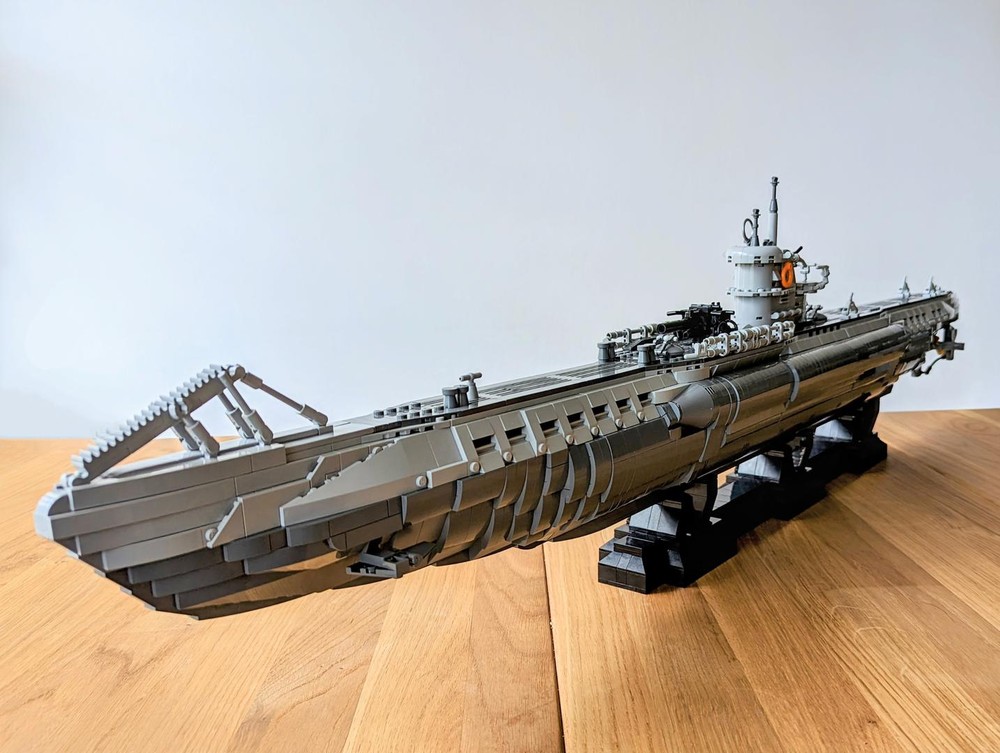 LEGO MOC U-Boat Type VIIC by Arq | Rebrickable - Build with LEGO
