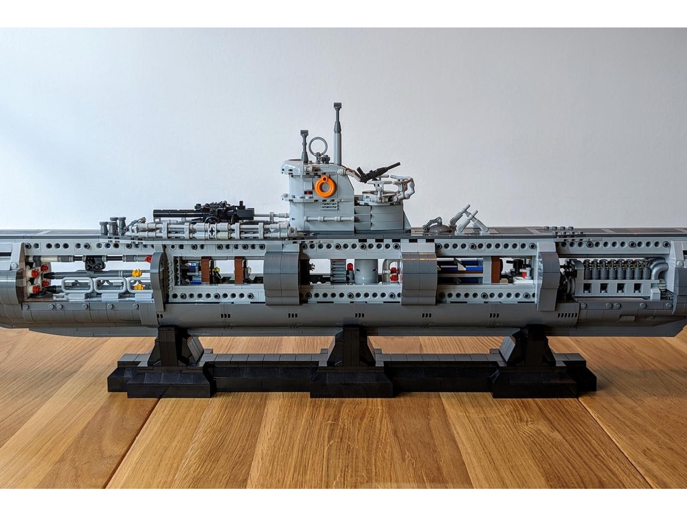 LEGO MOC U-Boat Type VIIC by Arq | Rebrickable - Build with LEGO