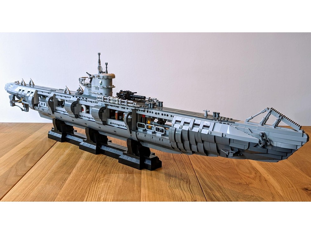 LEGO MOC U-Boat Type VIIC by Arq | Rebrickable - Build with LEGO
