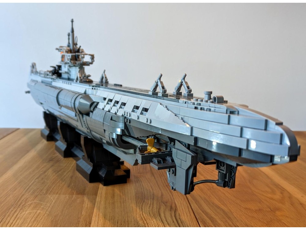 LEGO MOC U-Boat Type VIIC by Arq | Rebrickable - Build with LEGO