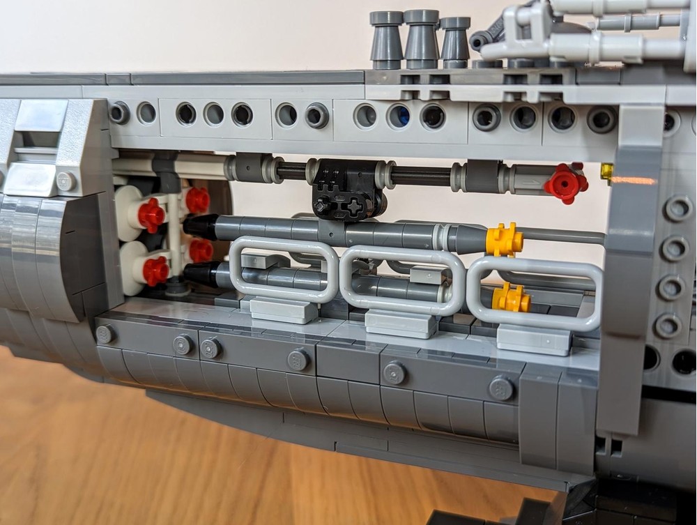 LEGO MOC U-Boat Type VIIC by Arq | Rebrickable - Build with LEGO