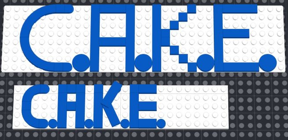 LEGO MOC Cake Sign by CAKEZville_USA | Rebrickable - Build with LEGO