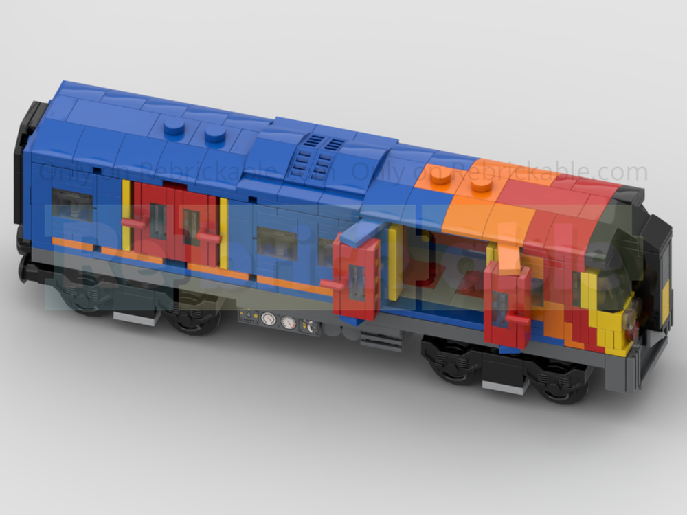 LEGO MOC-139286 Class 450 Desiro 4-Carriage EMU Train in South West ...