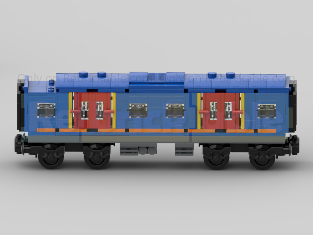 LEGO MOC-139286 Class 450 Desiro 4-Carriage EMU Train in South West ...