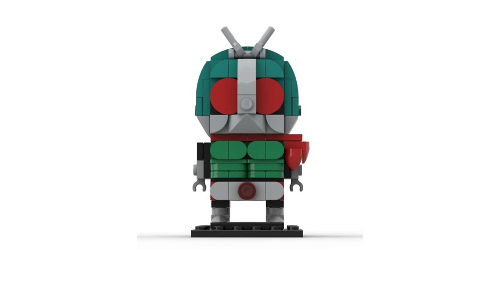 LEGO MOC Kamen Rider New No. 1 and No. 2 (仮面ライダー1号 & 仮面ライダー2号) by ...