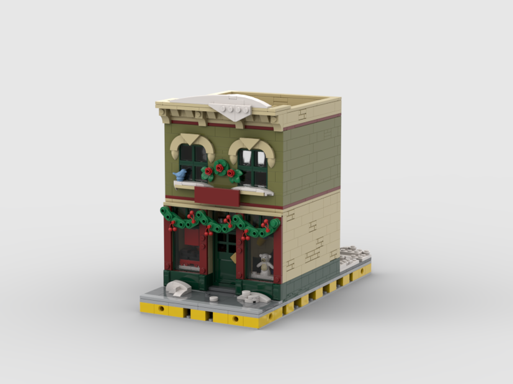 LEGO MOC Lego Holiday Main Street Toy Store Modular Building Moc from ...