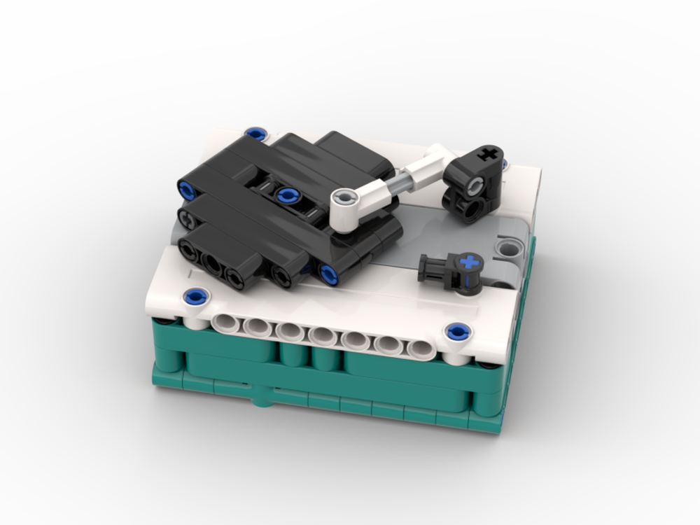 LEGO MOC Record Player by BD Technic | Rebrickable - Build with LEGO