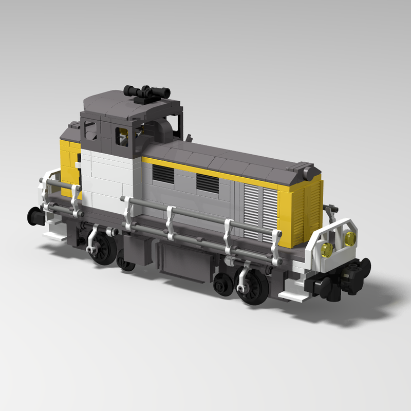 LEGO MOC French Y8000 Shunter by Ptchnk | Rebrickable - Build with LEGO