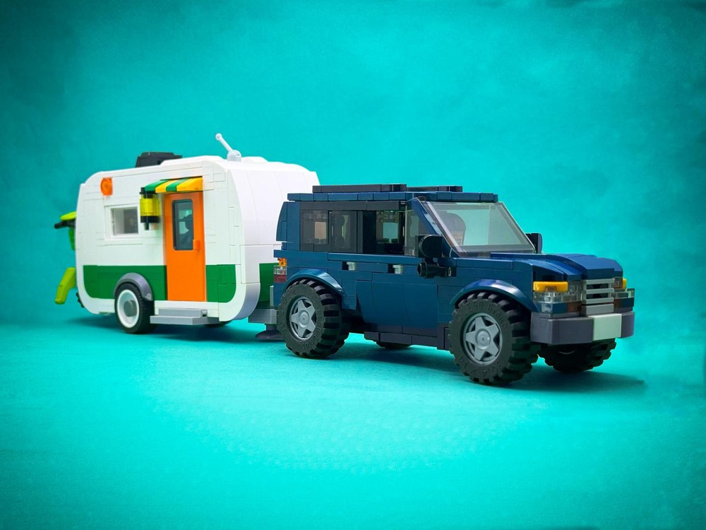 LEGO MOC-139325 Toy Land Cruiser & Pull Behind Camper by IBrickedItUp ...